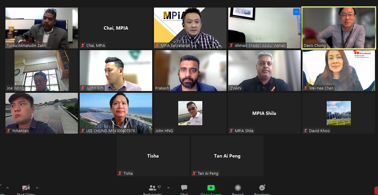 MPIA Committee Meeting January 2022 – Malaysian Photovoltaic and ...